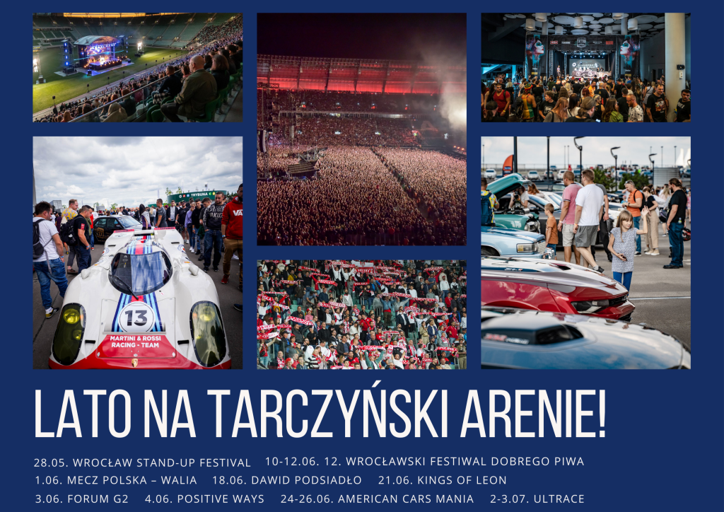 Lato na Tarczyński Arenie Wrocław!